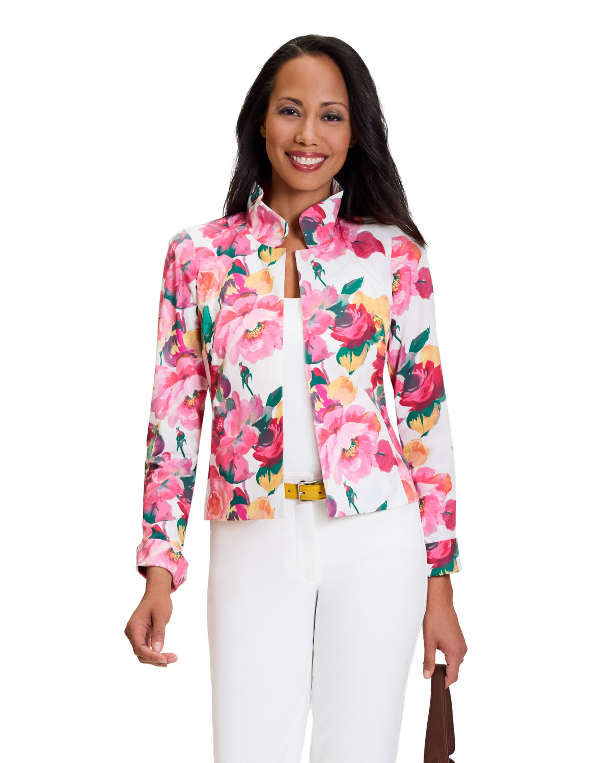 Printed Stretch Cotton Suzanne | Nina McLemore